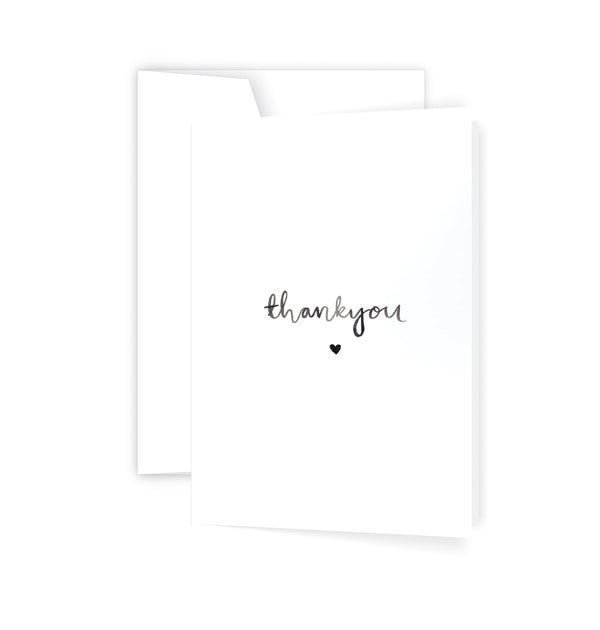 Thank you- Script - Card – Ellen Walsh Designs